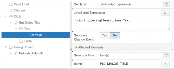 Dynamic Modal Dialog Titles in APEX5 – A little bit of everything Dynamic Modal Dialog Titles in APEX5 – A little bit of everything